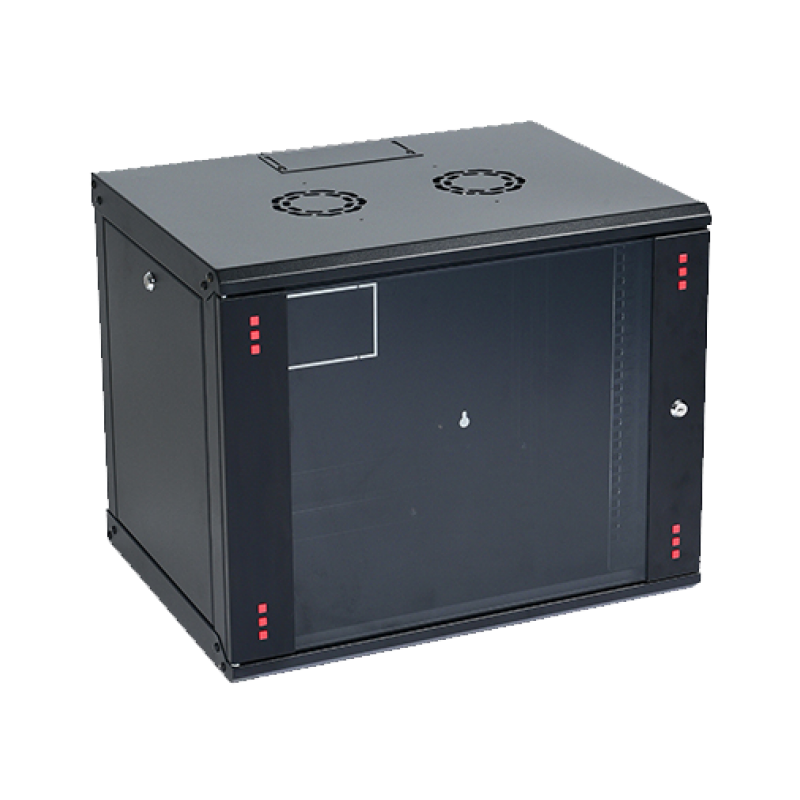 9U 600x600mm 19'' Elegant Wall Duvar Tipi Rack Kabin